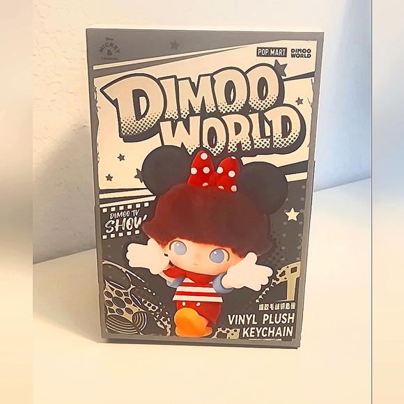 POP MART | Toys | Dimoo World Disney And Friends Vinyl Plush Keychain ...